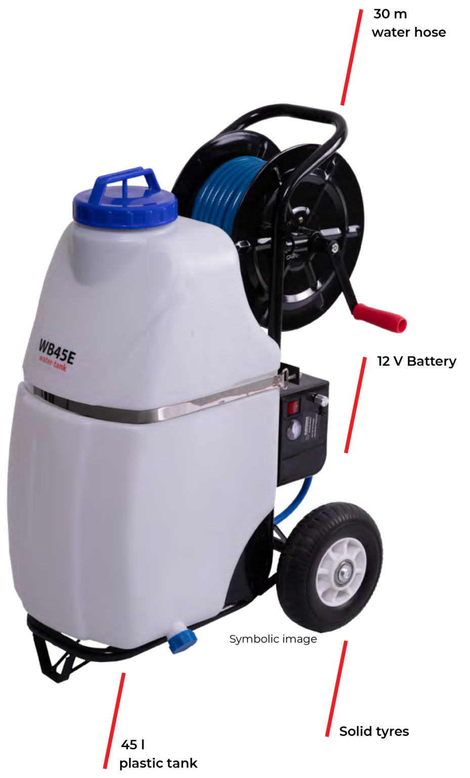 Pressurised water container WB45E - EURODIMA GmbH & Co KG